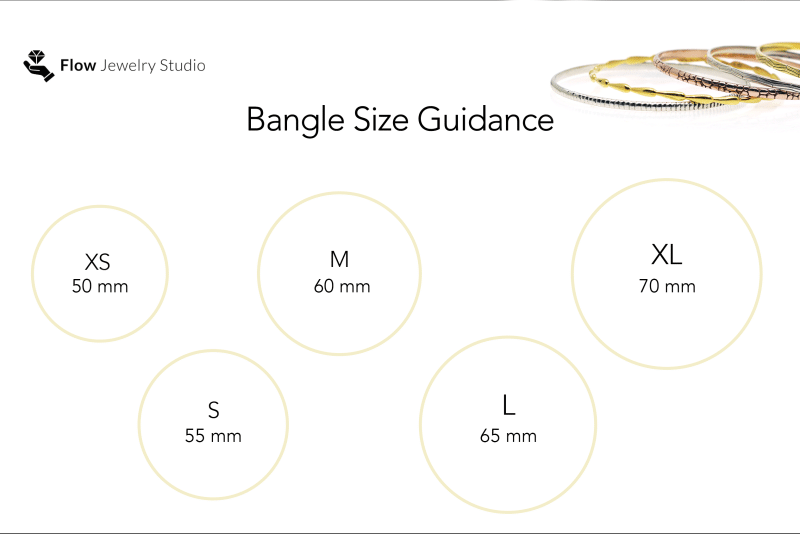 Do you have bangle size chart? - Flow Jewelry Studio